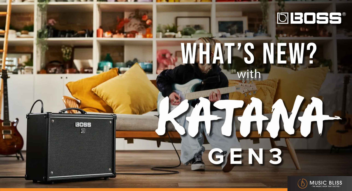 What's New With The Boss Katana Gen 3 Guitar Amplifiers — Music Bliss ...