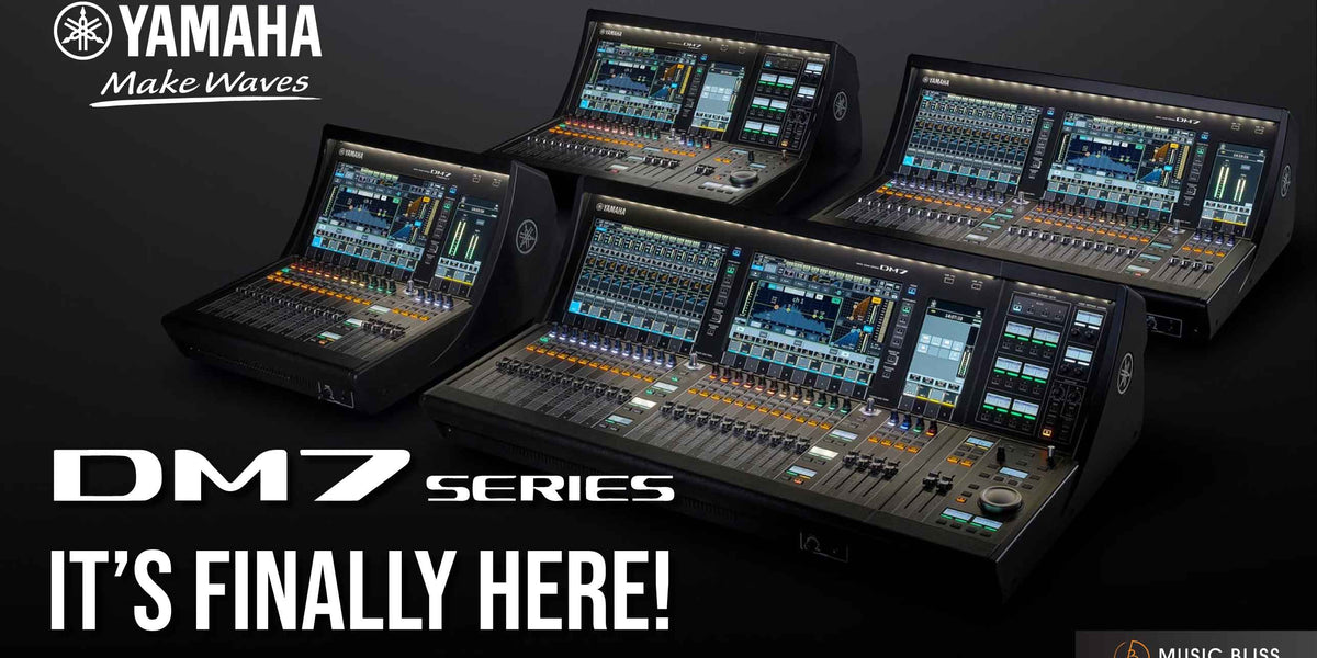 Finally It's Here! Introducing The New Yamaha DM7 Digital Mixers ...
