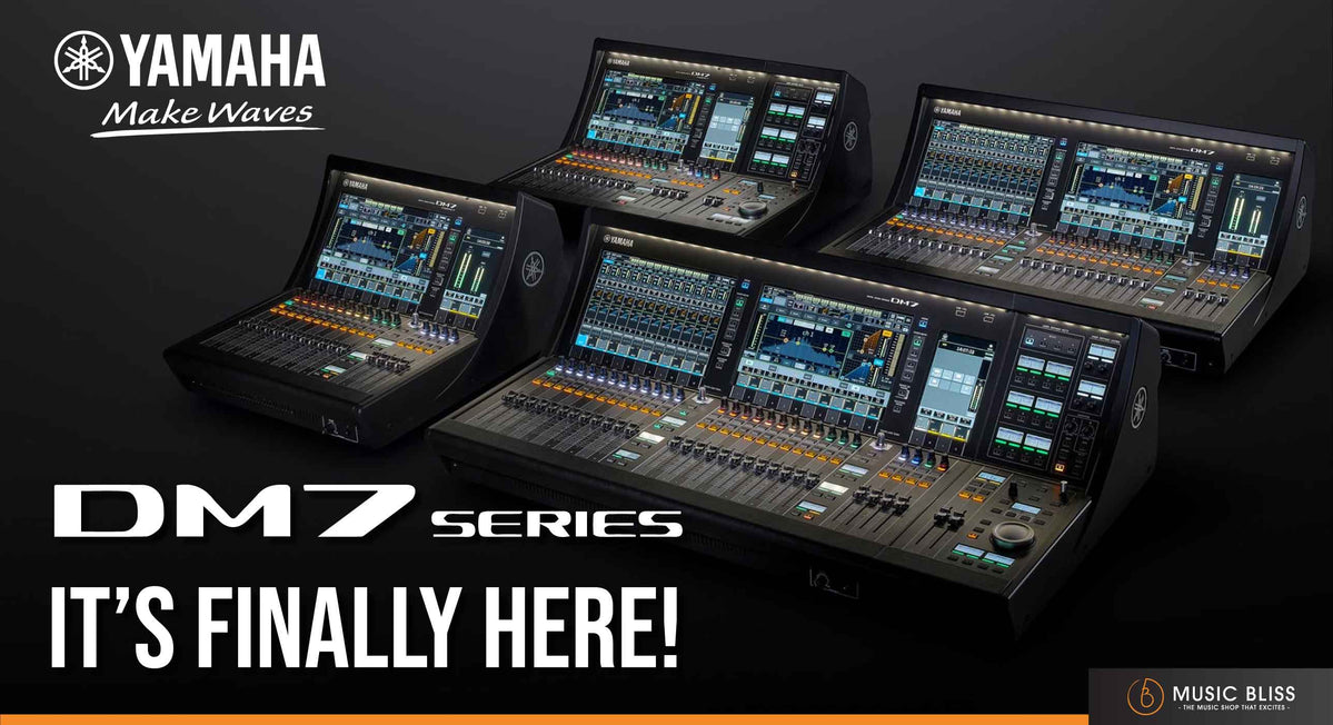 Finally It's Here! Introducing The New Yamaha DM7 Digital Mixers ...