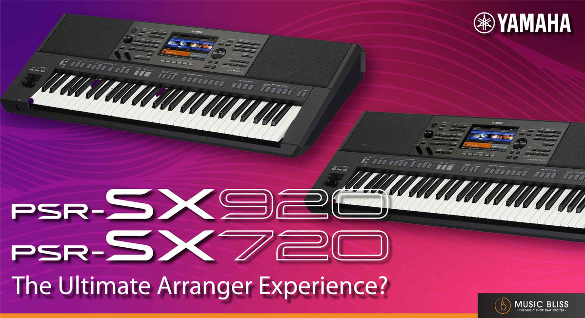 The New Yamaha PSR-SX920 and PSR-SX720 Arranger Workstation Keyboards ...