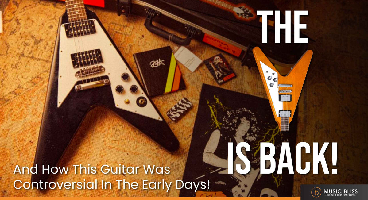 The V is Back! Jolly V Goodness! And How This V Shape Guitar Was Contr ...