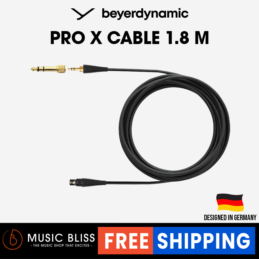 Beyerdynamic PRO X Cable 1.8m - 3Pin Mini XLR Connector | Music Bliss ...