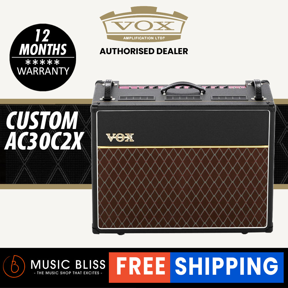 Vox AC30C2X 30-Watt Tube Combo Amplifier | Music Bliss Malaysia