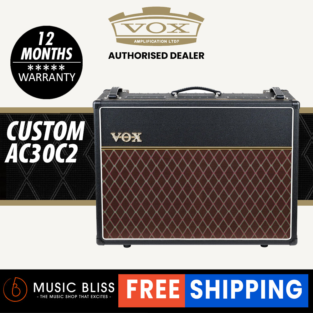 Vox AC30 Custom Tube Combo Amplifier (AC30C2) | Music Bliss Malaysia