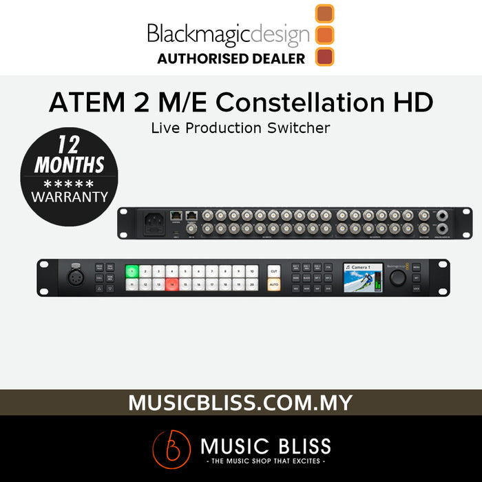Blackmagic Design ATEM 2 M/E Constellation HD Live Production Switcher ...