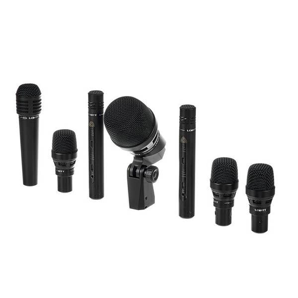 Lewitt Beatkit Pro 7-piece Drum Mic Kit (BEATKITPRO) | Music Bliss Malaysia