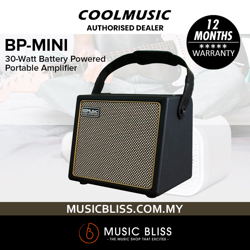 Cool Music BP-MINI 30-Watt Battery Powered Portable Amplifier | Music ...