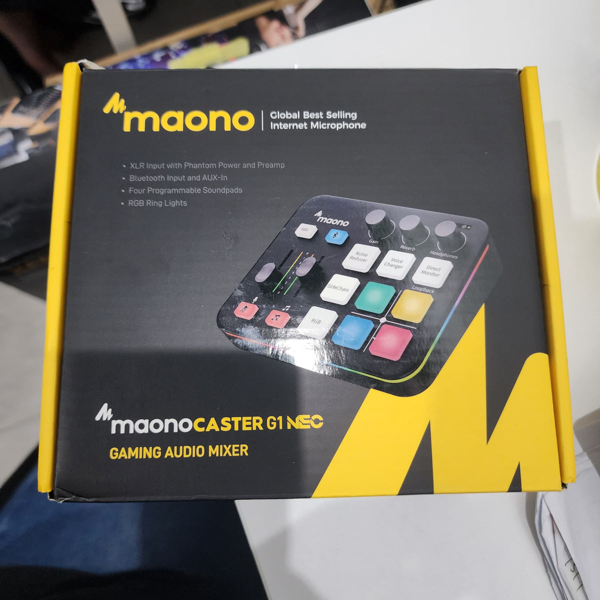 B STOCK (BS-381) Maono G1 NEO Audio Mixer For Gamers - Black | Music ...