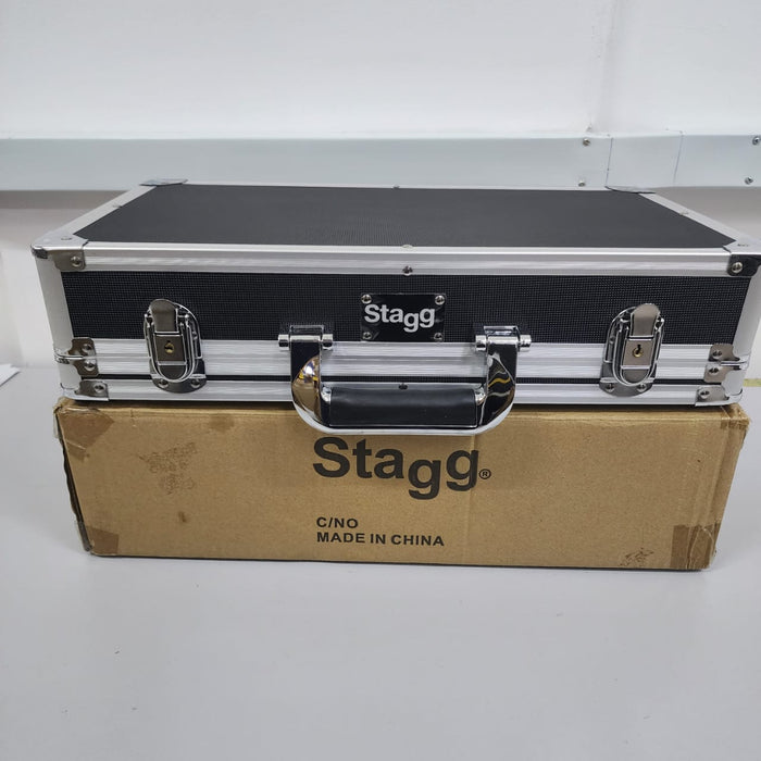 B STOCK (BS-548) Stagg UPC-424 ABS Pedal Board Case fits Zoom R8, G3n ...
