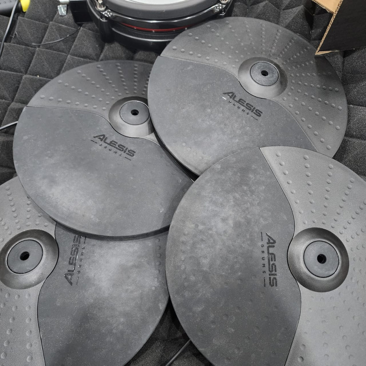 [Opened Unit] Alesis Nitro Pro XL Kit Electronic Drum Set with Drum Mat ...