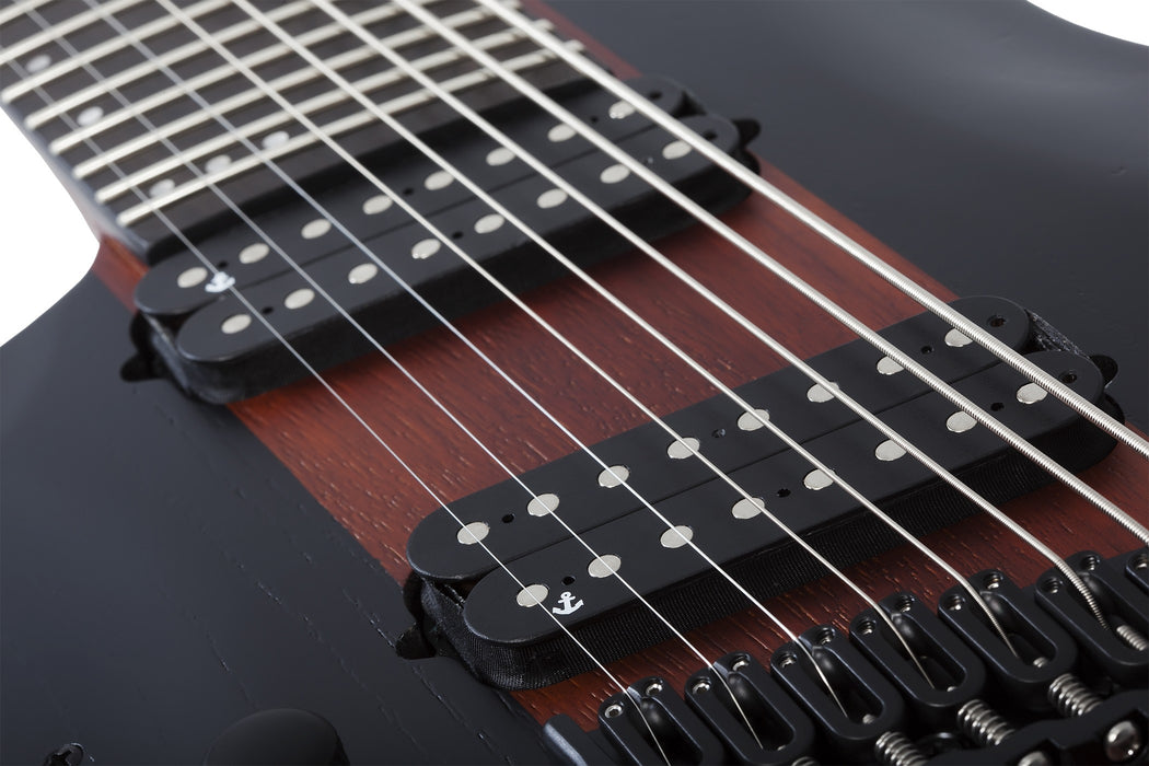 Schecter C-8 Rob Scallon Left-Handed Electric Guitar - Dark Roast ...