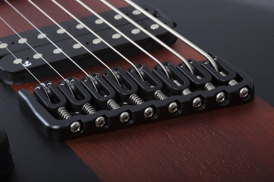 Schecter C-8 Rob Scallon Left-Handed Electric Guitar - Dark Roast ...