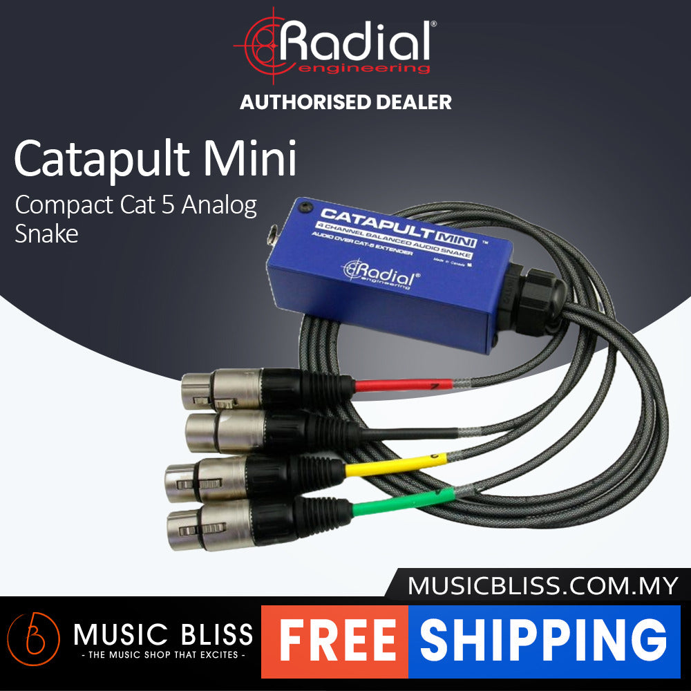 Radial Engineering Catapult Mini RX Cat 5/6 Audio Snake Module with ...
