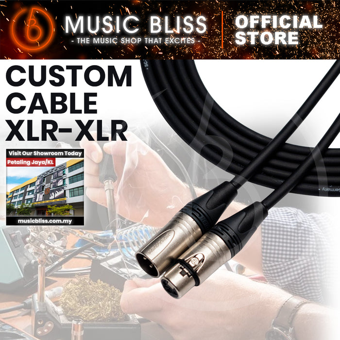 Custom Cable Length – Sommer Audio Cable with Neutrik Connectors XLR ...