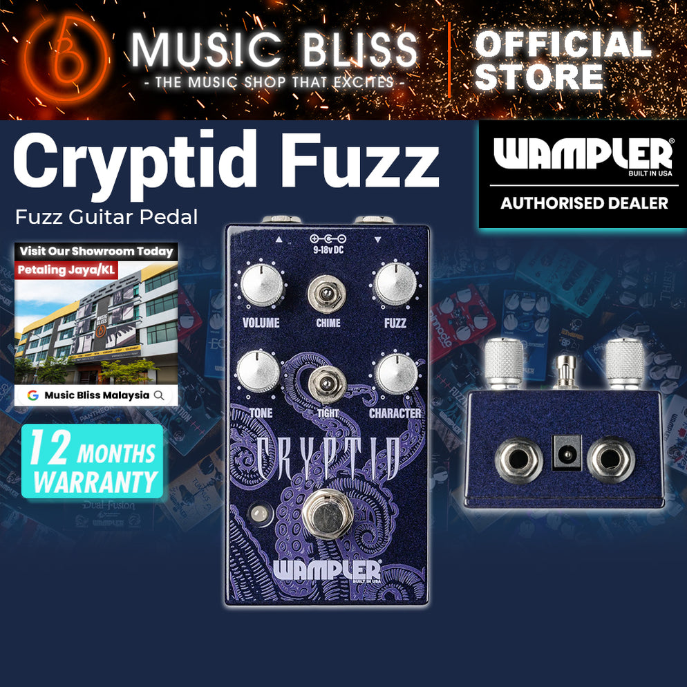 Wampler Cryptid Fuzz Pedal | Music Bliss Malaysia