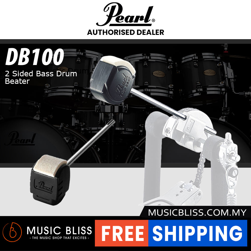 Pearl DB100 2 Sided Bass Drum Beater | Music Bliss Malaysia