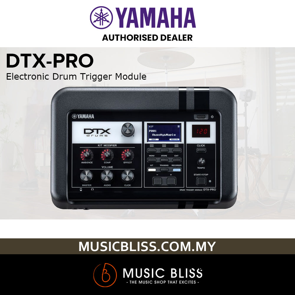 Yamaha DTX-PRO Electronic Drum Trigger Module (DTX PRO) | Music Bliss ...
