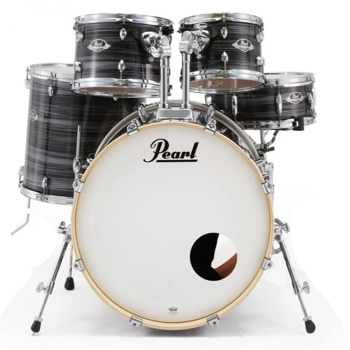 Pearl Export EXX 5-Piece Drum Set with Hardware, Drumstick and Throne ...