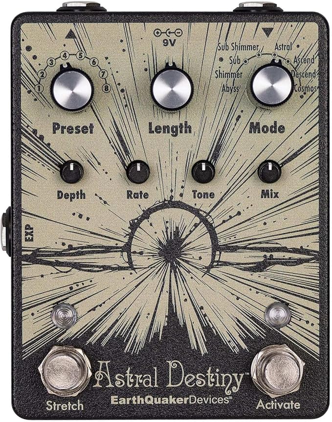 EarthQuaker Astral Destiny Octal Octave Reverberation Odyssey Limited ...