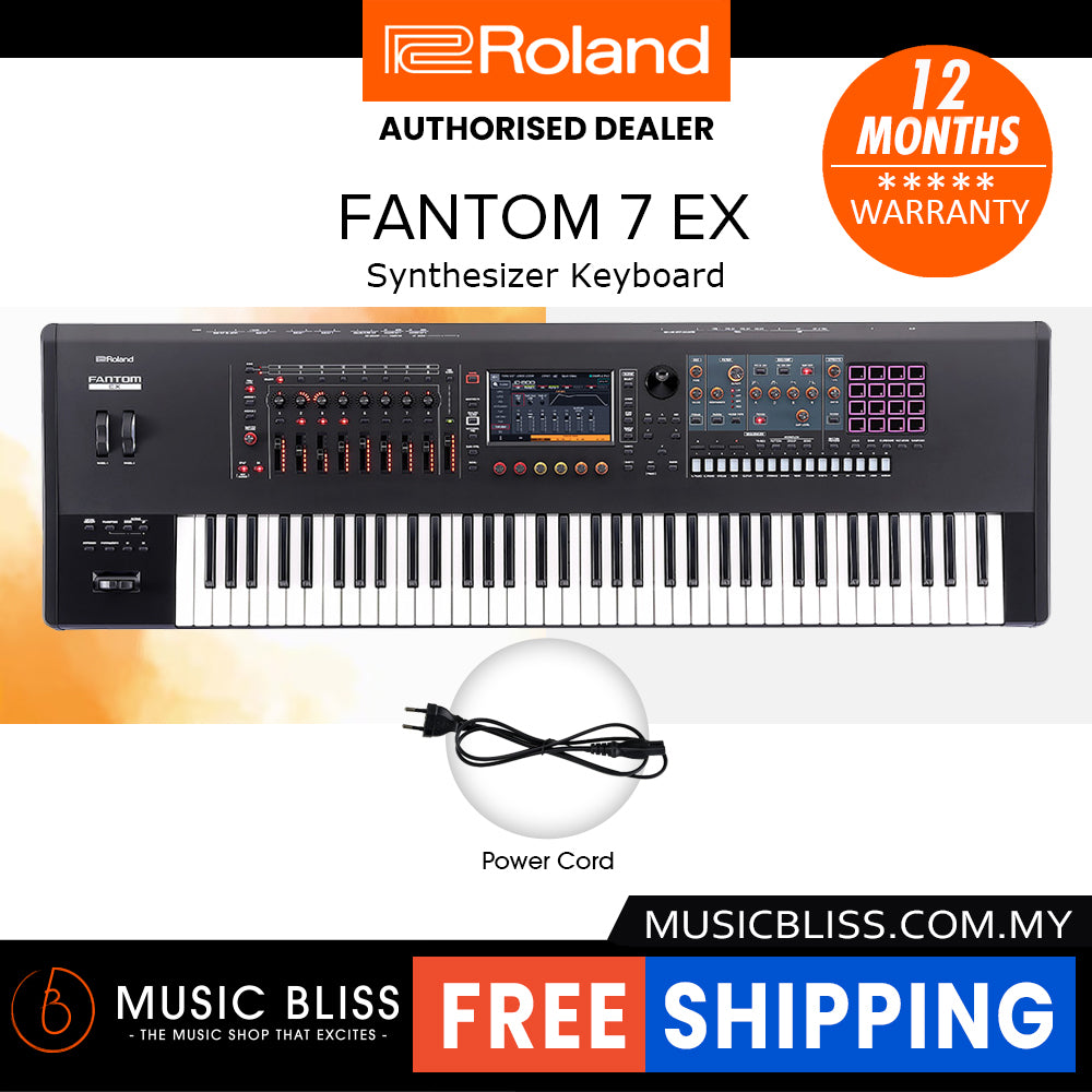 Roland FANTOM 7 EX Synthesizer Workstation (FANTOM7EX/ FANTOM-7 EX ...