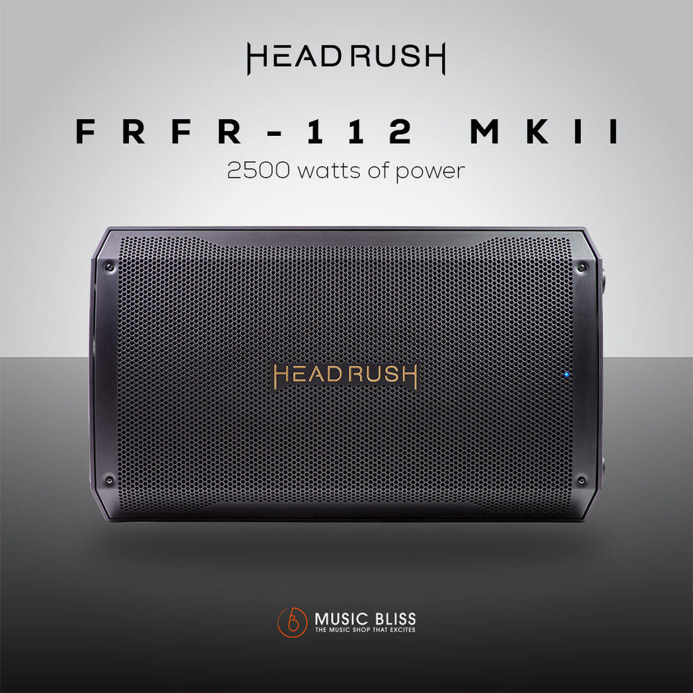 Headrush FRFR-112 MKII 2500W 1x12" Powered Guitar Cabinet (FRFR112 MK2 ...