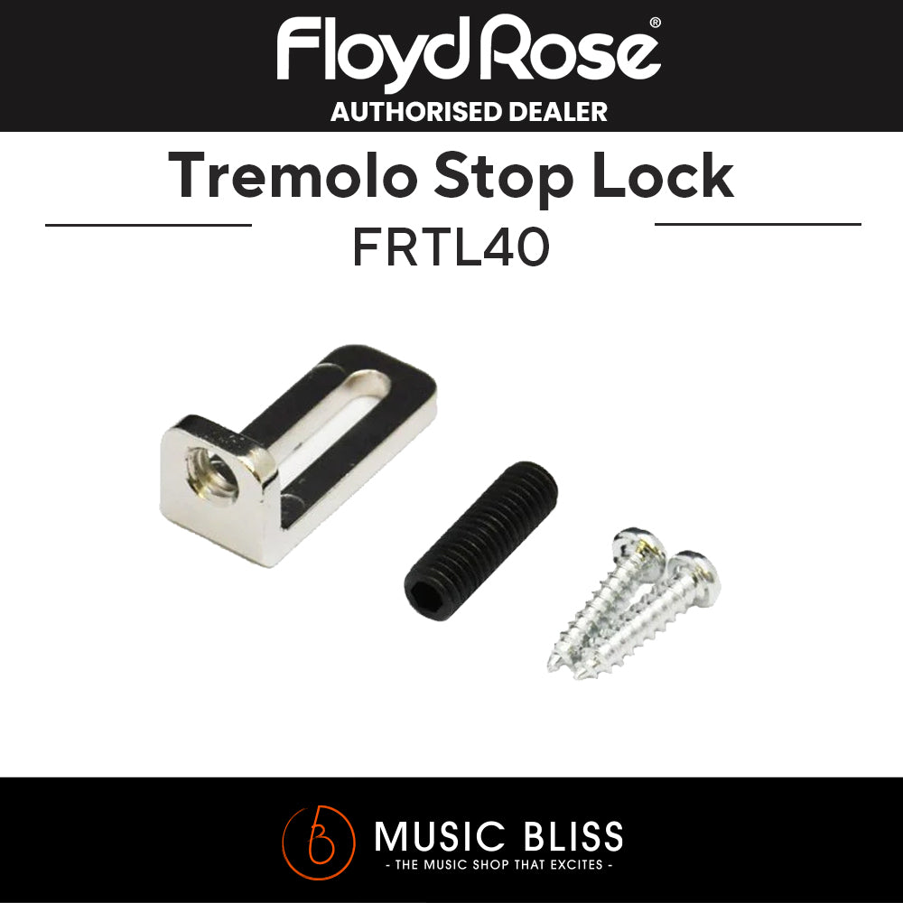 Floyd Rose Tremolo Stop Lock Nickel (FRTL40) | Music Bliss Malaysia