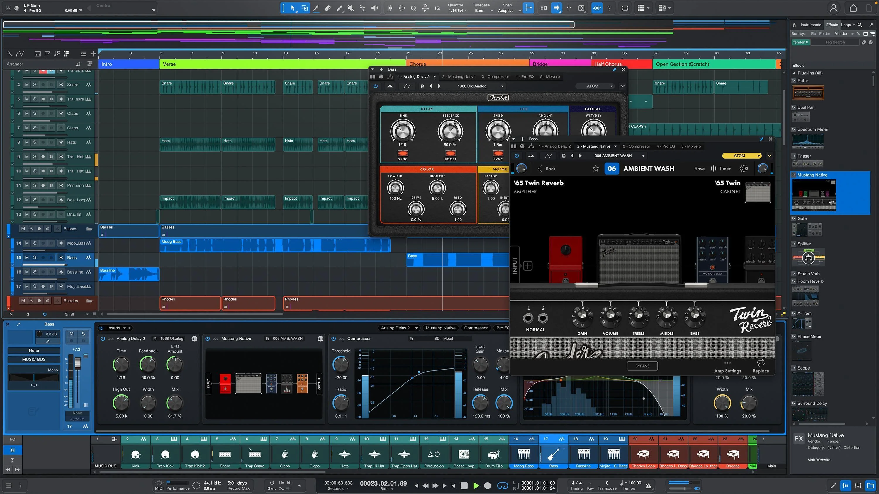 Fender Studio Pro DAW Software - Education 10-seat License (per seat ...