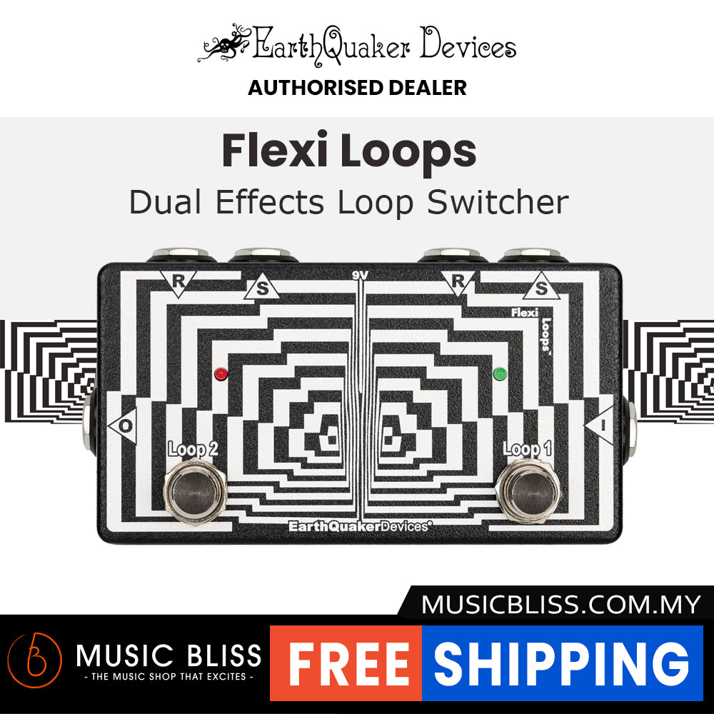 EarthQuaker Devices Flexi Loops Pedal | Music Bliss Malaysia