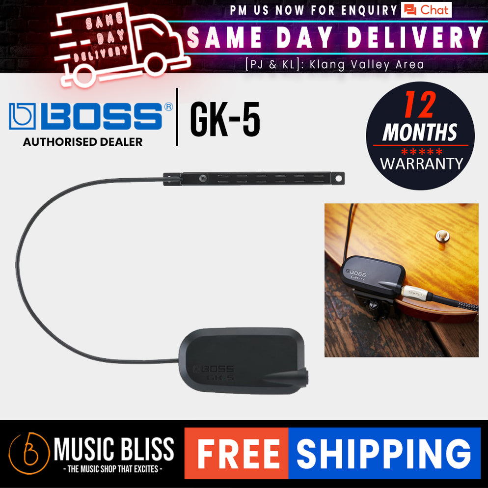 Boss GK-5 Electric Guitar Divided Pickup (GK5) | Music Bliss Malaysia