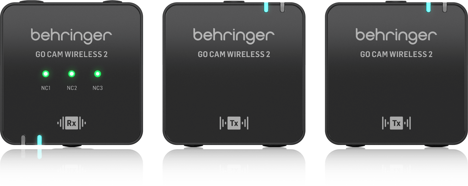 Behringer GO CAM WIRELESS 2 Digital Wireless Clip-On Microphone System ...