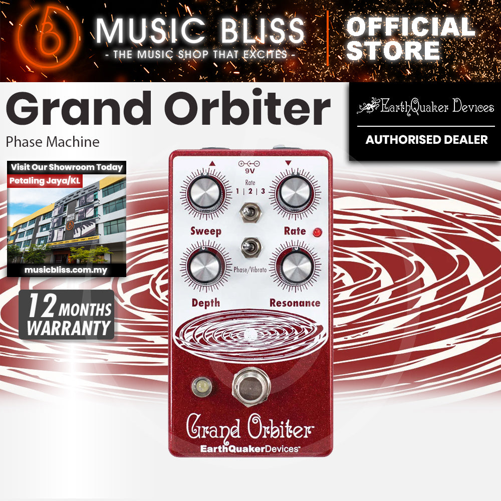 EarthQuaker Devices Grand Orbiter V3 Phaser Pedal | Music Bliss Malaysia