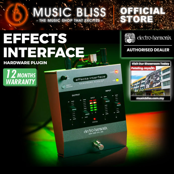 Electro-Harmonix Effects Interface Hardware Plug-in | Music Bliss Malaysia