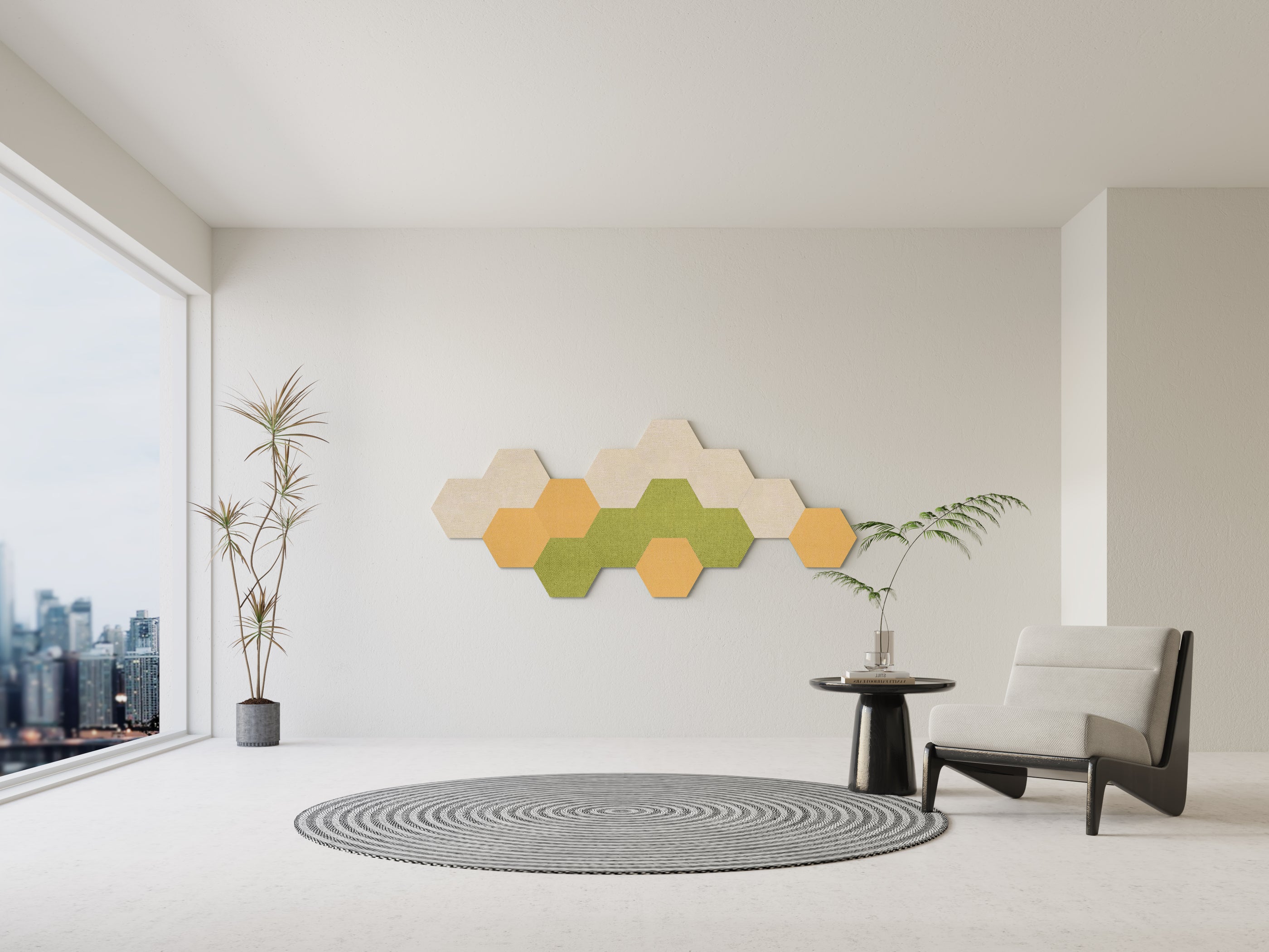 Mukava Hexa Nest Flexi Acoustic Panel | Music Bliss Malaysia