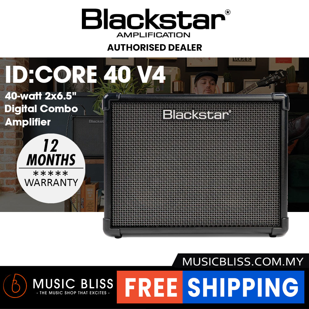 Blackstar ID:Core V4 Stereo 40 40-watt 2x6.5" Digital Combo Amplifier ...