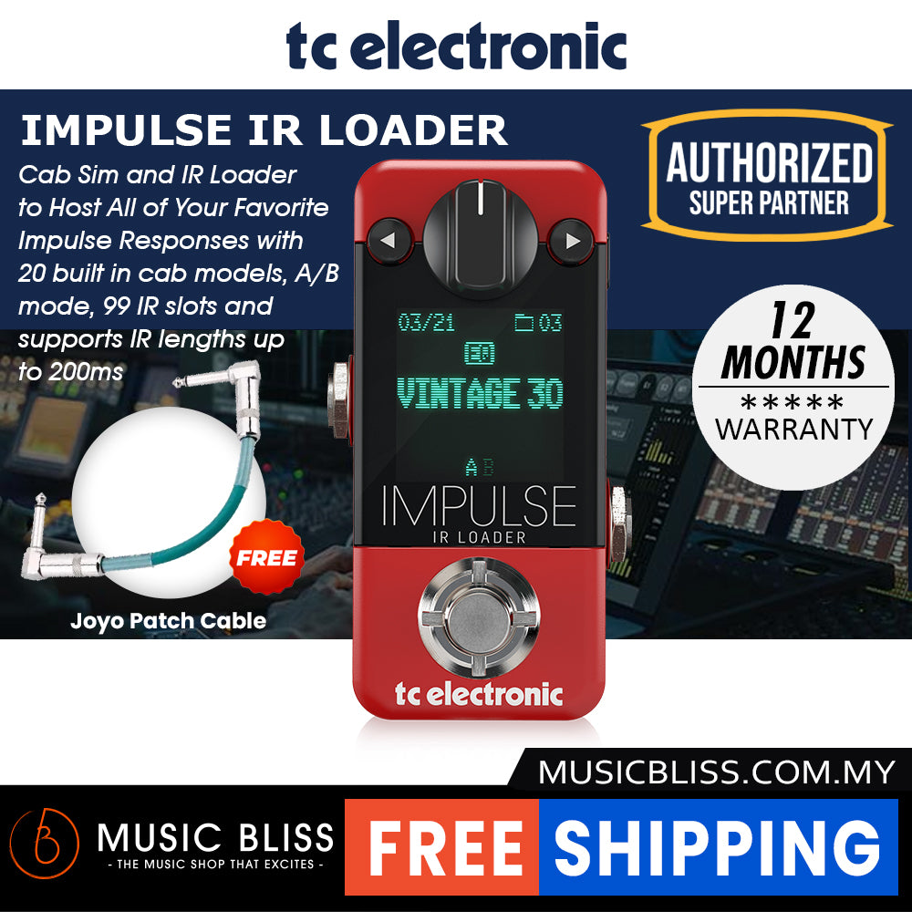 TC Electronic Impulse IR Loader | Music Bliss Malaysia
