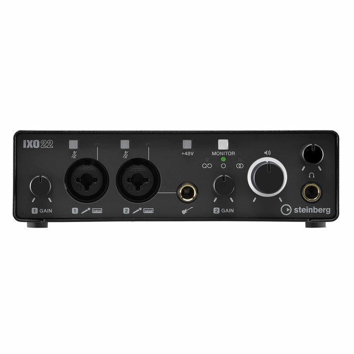 Yamaha Steinberg IXO22 2x2 USB Audio Interface - Black | Music Bliss ...
