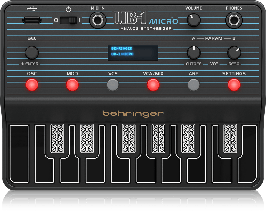 Behringer UB-1 Micro Portable Analog Synthesizer | Music Bliss Malaysia