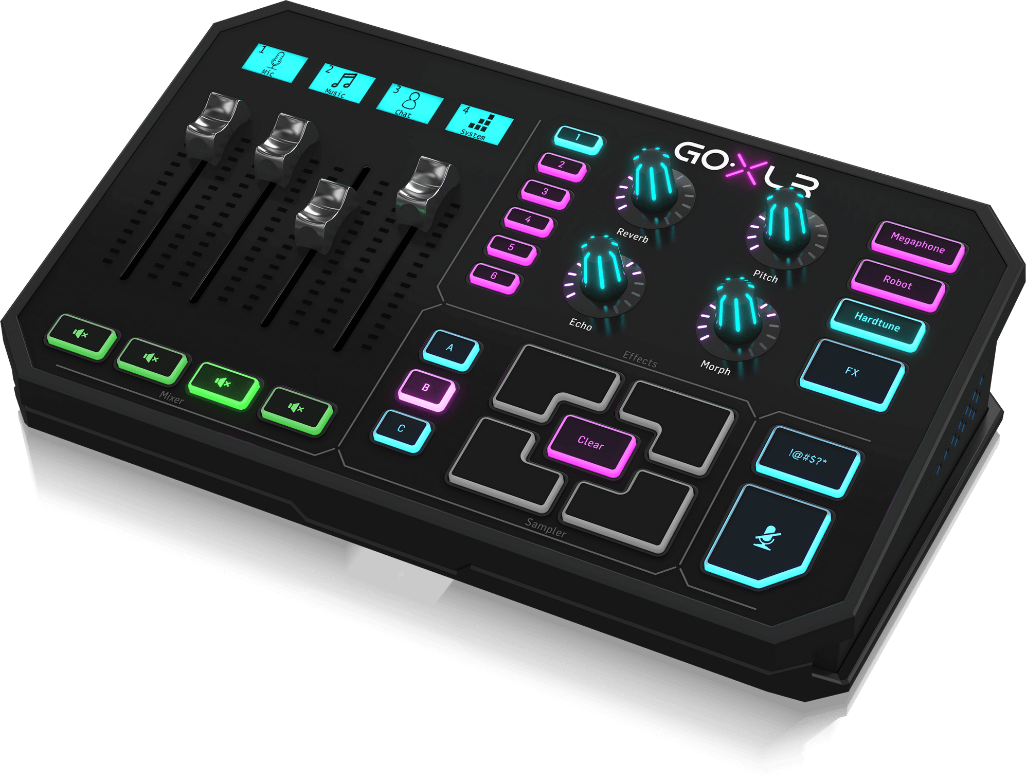 TC-Helicon Go XLR Mixer, Sampler, & Voice FX for Streamers, Best for ...