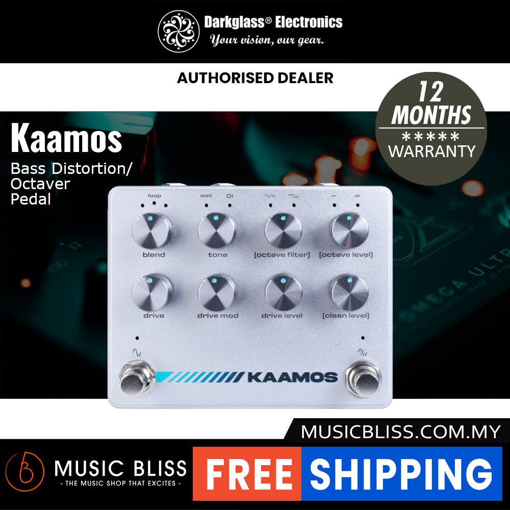 Darkglass Kaamos Bass Distortion/Octaver Pedal | Music Bliss Malaysia