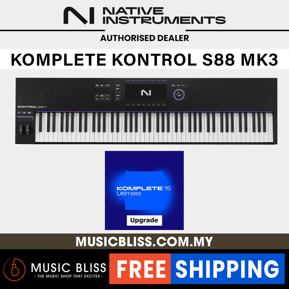 Native Instruments Komplete Kontrol S88 MK3 88-key Midi Controller ...