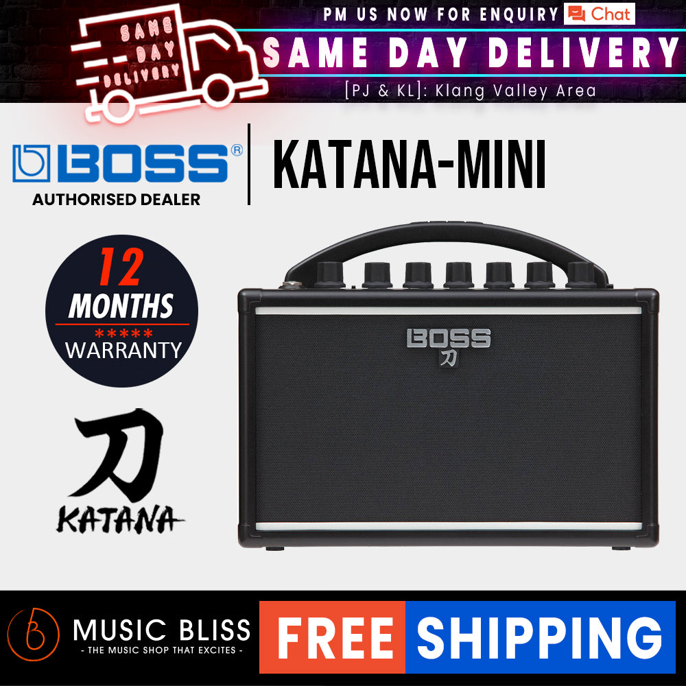 Boss Katana Mini 7-Watt Combo Amplifier | Music Bliss Malaysia