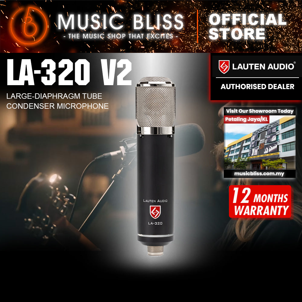 Lauten Audio LA-320 V2 Large-diaphragm Tube Condenser Microphone ...