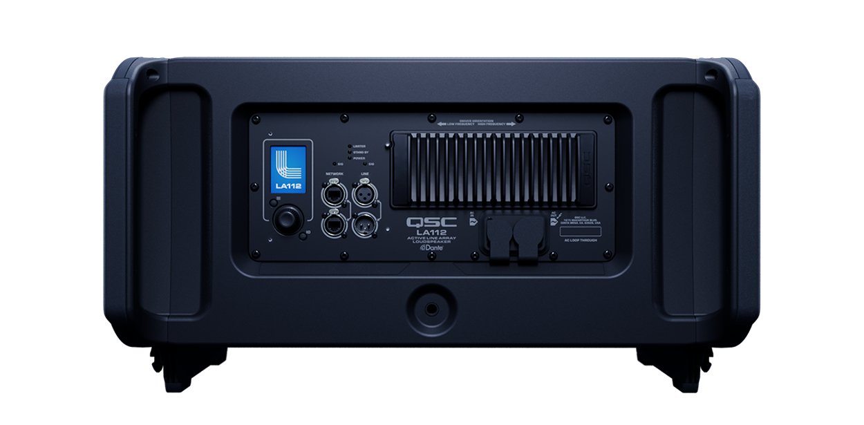 QSC LA112 12-in Two-way Active Line Array Loudspeaker | Music Bliss ...