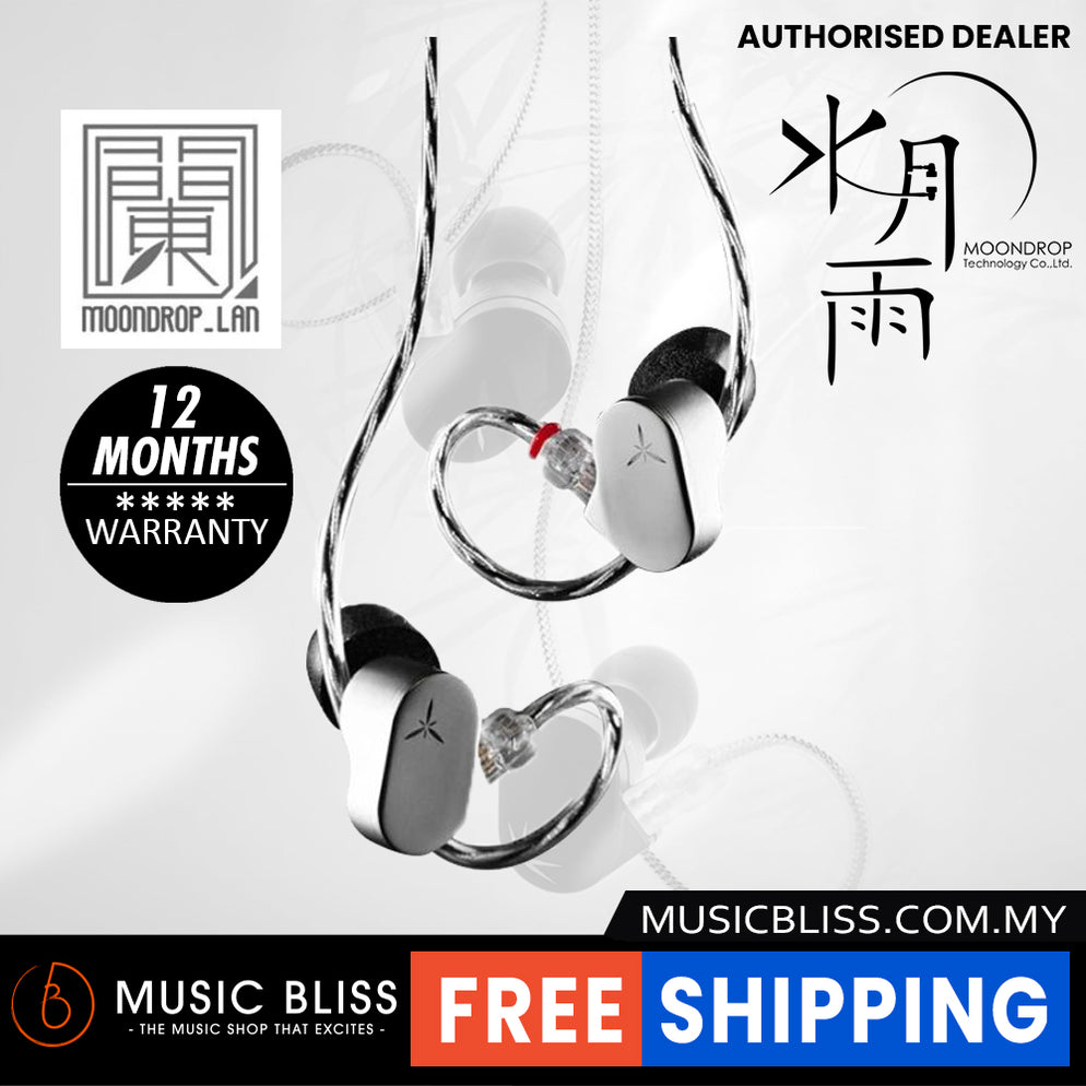 Moondrop LAN Dual-Cavity Dynamic Driver In-Ear Headphone with ...