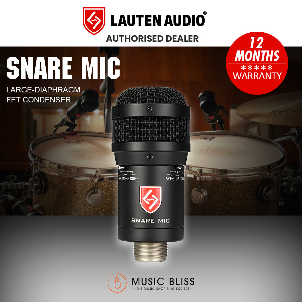 Lauten Audio Snare Mic Large-diaphragm FET Condenser | Music Bliss Malaysia