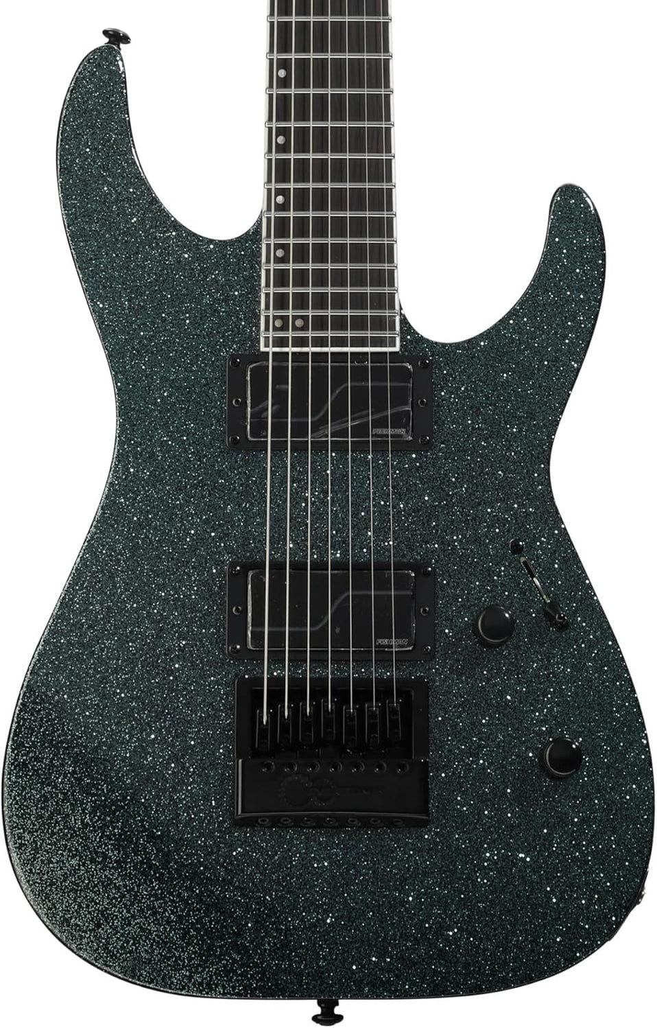 ESP LTD M-1007B 7-string Baritone Electric Guitar - Granite Sparkle ...