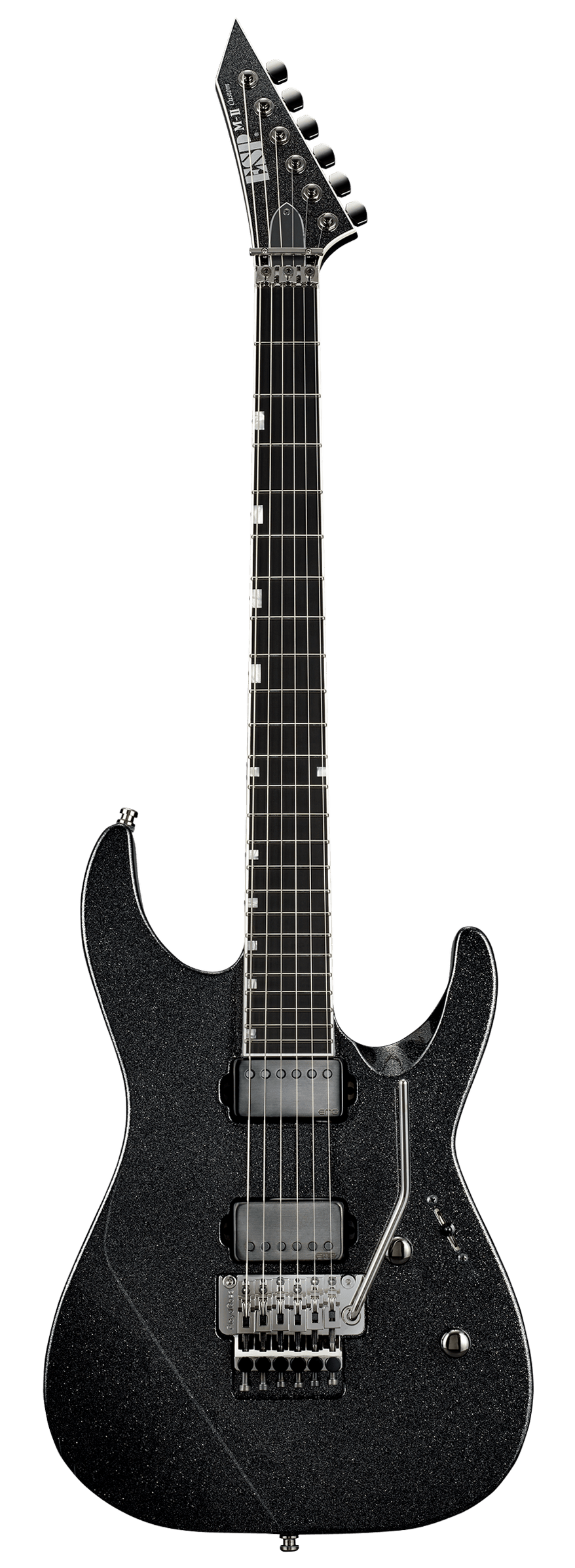 ESP Original M-II CTM FR Ebony FB - Titan Metal [MIJ - Made in Japan ...