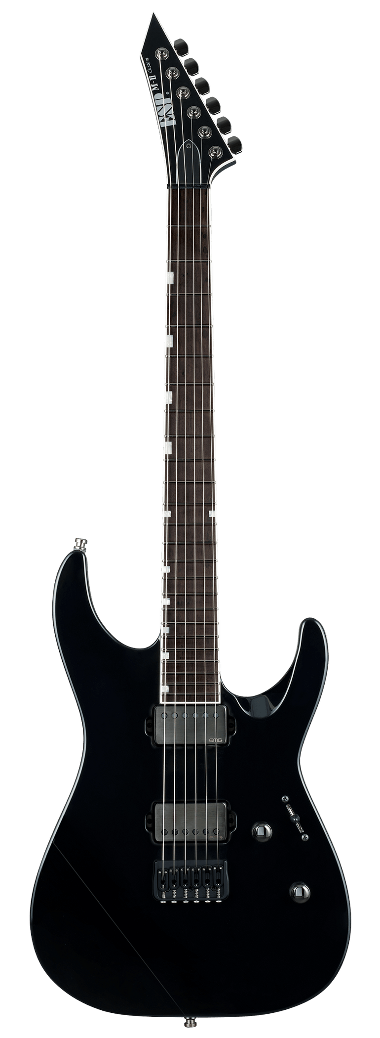 ESP Original M-II CTM NT Ebony FB - Black [MIJ - Made in Japan] | Music ...