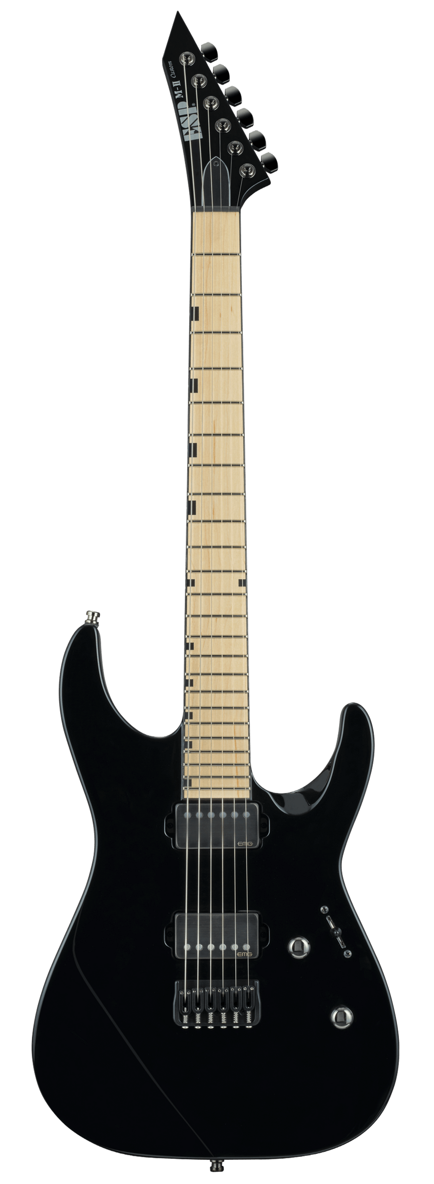 ESP Original M-II CTM NT Maple FB - Black [MIJ - Made in Japan] | Music ...