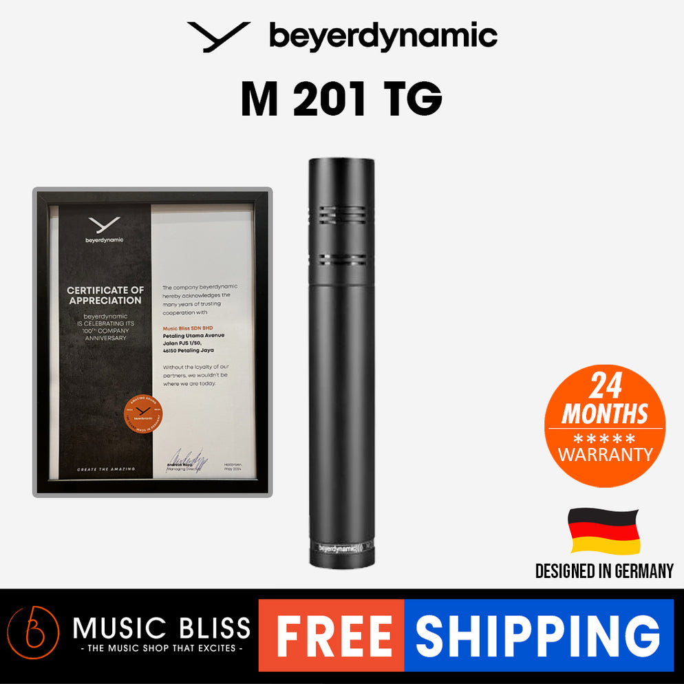 Beyerdynamic M 201 TG Dynamic Hypercardioid Instrument Microphone ...